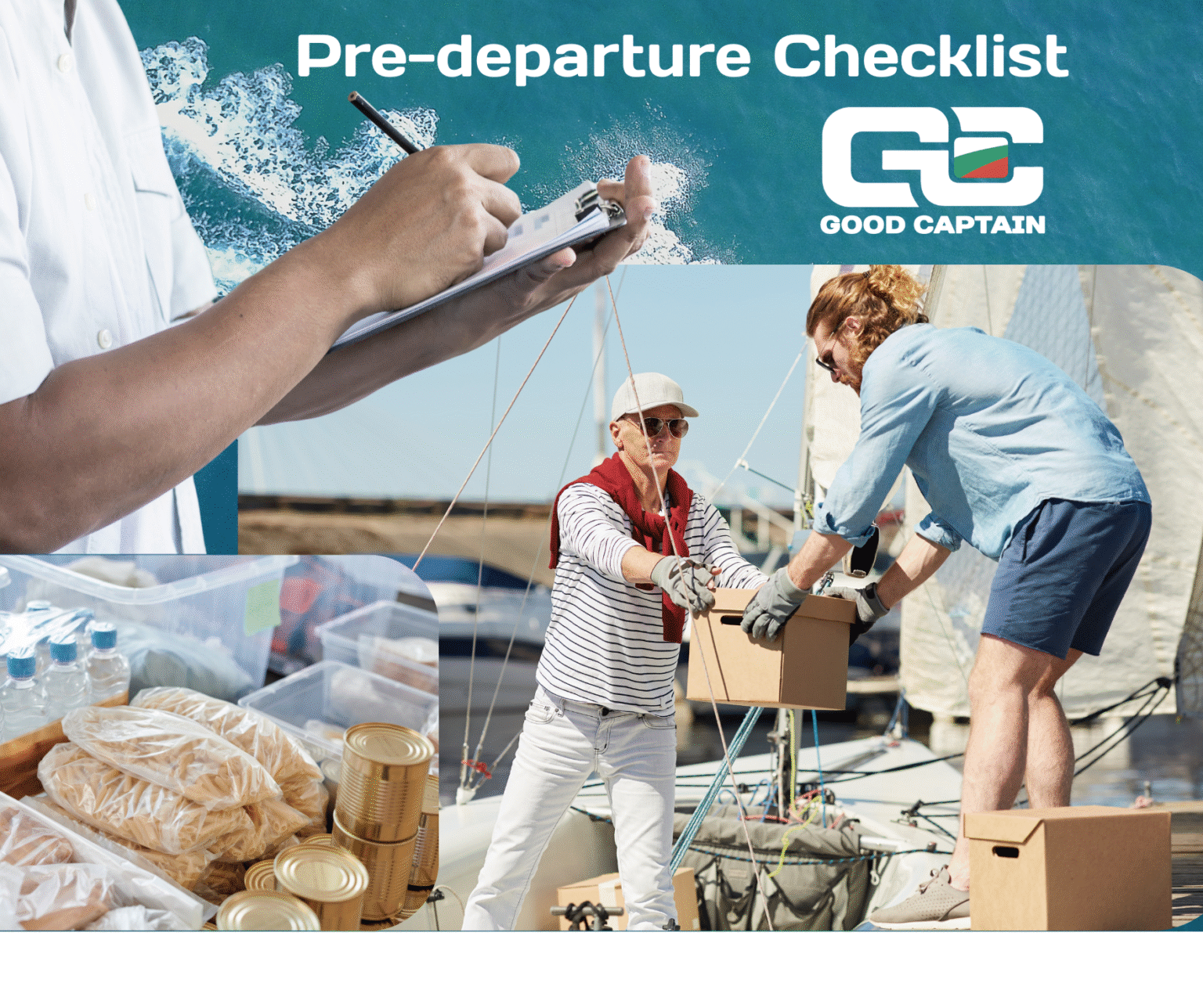 Sailing pre-departure checklist – Good Captain Sailing School